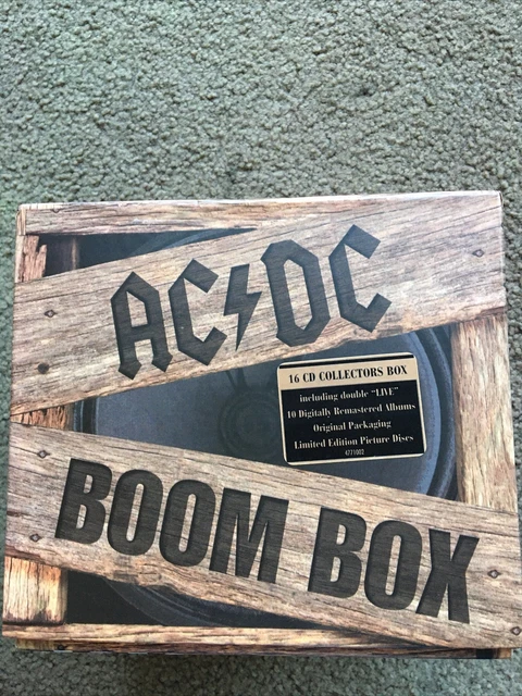 ACDC BOOM BOX Cd Box Set $450.00 - PicClick AU