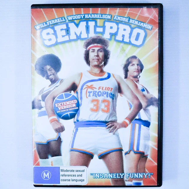 SEMI-PRO (DVD, 2008) Will Ferrell, Woody Harrelson, André 3000 ...