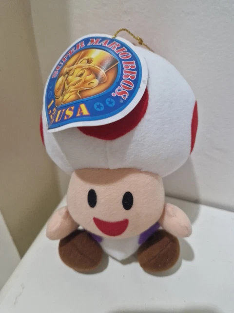 SUPER MARIO ALL Star Collection TOAD 6" Plush Doll Japan Prize ...
