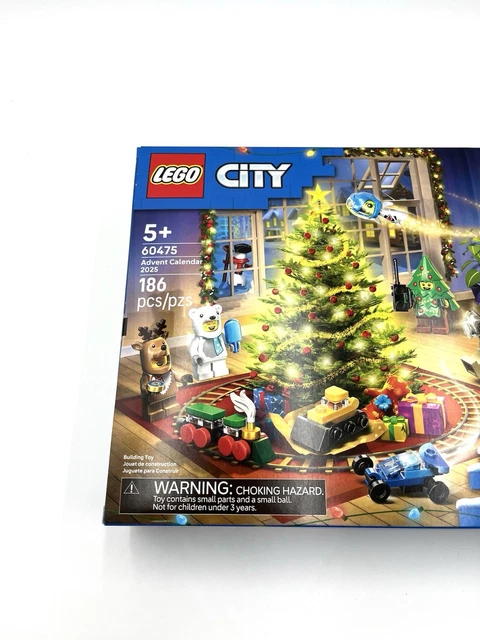 LEGO ADVENT CALENDARS LEGO City 2025 (60475) Building Set Brand New ...