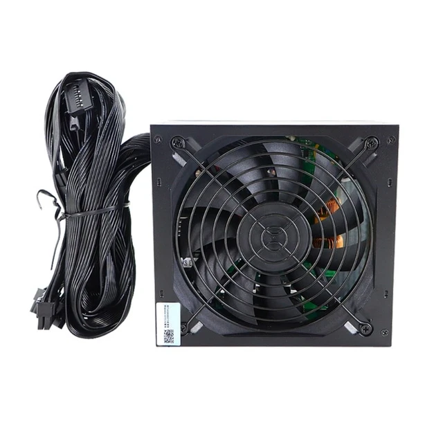 RATE ATX550W POWER Supply Unit with Active PFC and Low Resistance ...