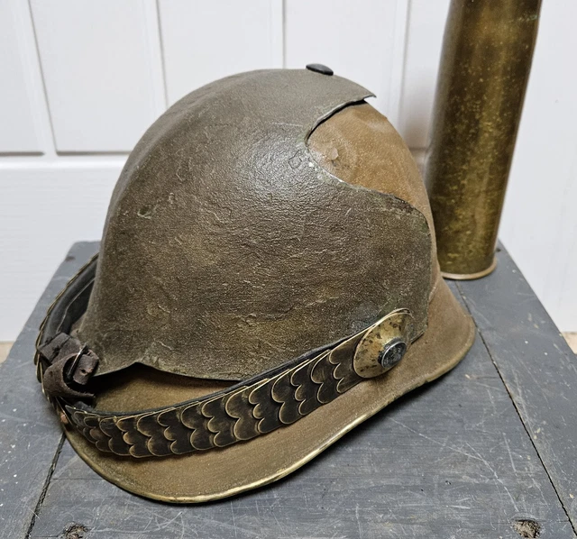 WW1 AUSTRIAN ARMY Dragoon Cavalry Stahlhelm Steel Helmet £0.99 ...