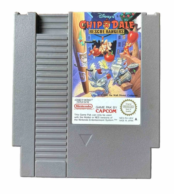 DISNEY'S CHIP 'N Dale Rescue Rangers - Nintendo Nes - Cartridge Only £ ...