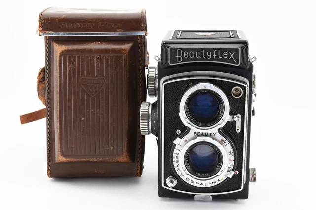 RARE VINTAGE BEAUTYFLEX D TLR 6x6 Film Camera Biokor F3.5 Lens 80mm ...