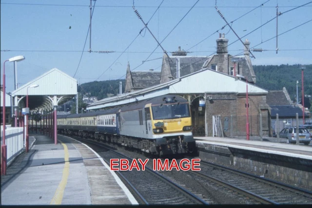 ORIGINAL 35MM SLIDE CLASS 92 LOCO NO 92027 GEORGE ELLIOT AT PENRITH ...