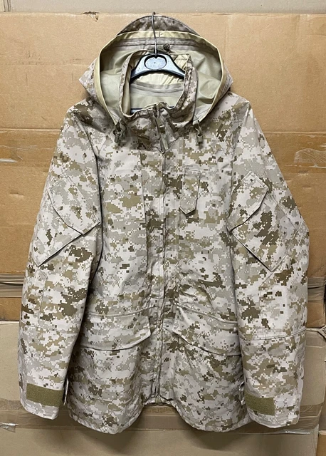 GENUINE US NAVY Seals Aor1 Nwu Type Ii Apecs Goretex Parka Ex Mint ...
