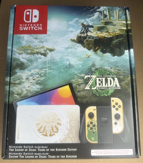 NINTENDO SWITCH OLED Model Zelda: Tears of the Kingdom Limited Edition ...