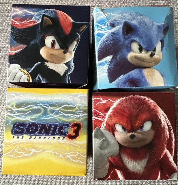 MCDONALDS HAPPY MEAL Sonic The Hedgehog - 4 Toys £13.20 - PicClick UK