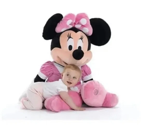 DISNEY STORE ORIGINAL Minnie Mouse Clubhouse Giant Soft Plush Doll Toy ...