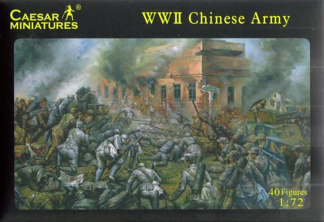CAESAR MINIATURES 1/72 WW2 Chinese Army £10.99 - PicClick UK