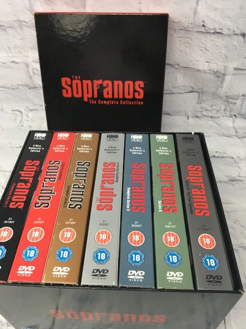 THE SOPRANOS THE Complete Collection DVD Box Set Series 1-6 28 Discs ...
