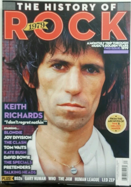 UNCUT THE HISTORY of Rock 1979 Keith Richards Blondie The Clash $21.00 ...