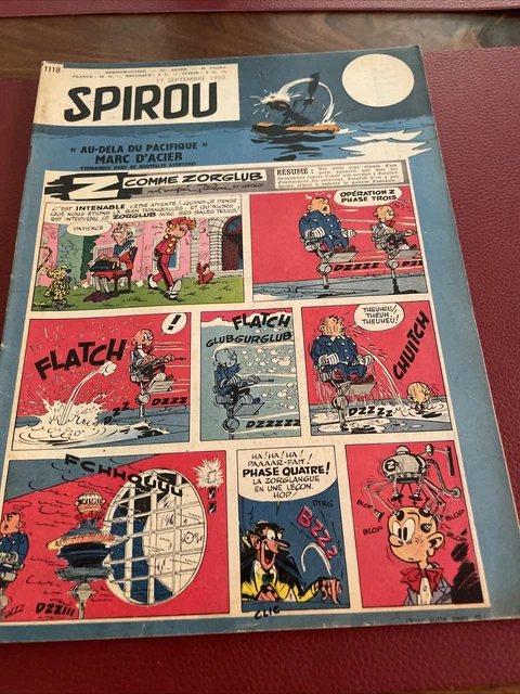 TIM UND STRUPPI Spirou 1118 1959 Buck Danny Lucky Luke Marc Dacier EUR ...
