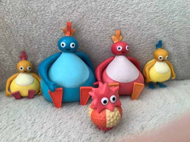 TWIRLYWOOS CBEEBIES FIGURES 5x Plastic Figure Bundle £10.00 - PicClick UK