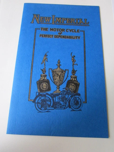 MOTORRAD ARCHIV EDITION Faksimile 1038 New Imperial Prospekt 1927 EUR ...