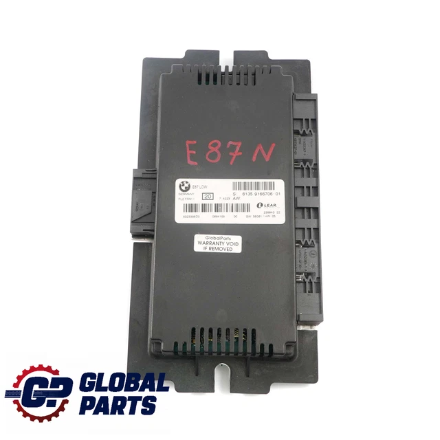 BMW 1ER E87N LCI Lichtmodul NIEDRIG LCM Fußwellmodul PL2 FRM II 9166706 ...