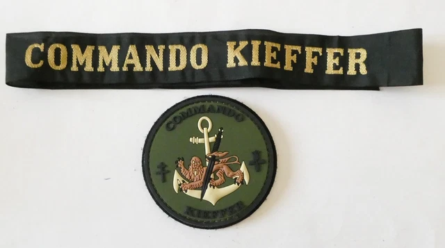 MARINE COMMANDO MARINE Kieffer Cos Forces Speciales Insignes Et Bande ... MARINE COMMANDO MARINE Kieffer Cos Forces Speciales Insignes Et Bande ...