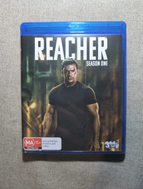 REACHER COMPLETE SEASON 1 Blu-ray Australia Region 4 RARE VGC 3 Discs £ ...