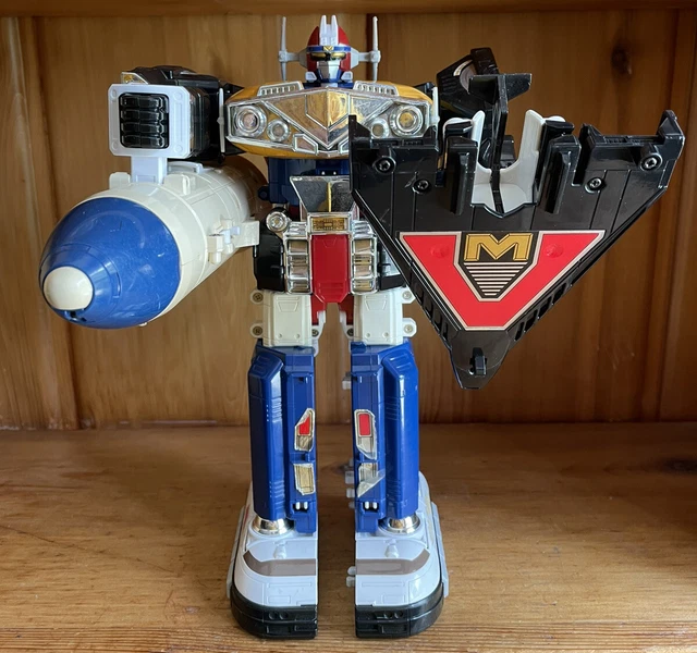 BANDAI POWER RANGERS In Space Deluxe Mega Voyager Megazord 100 % ...