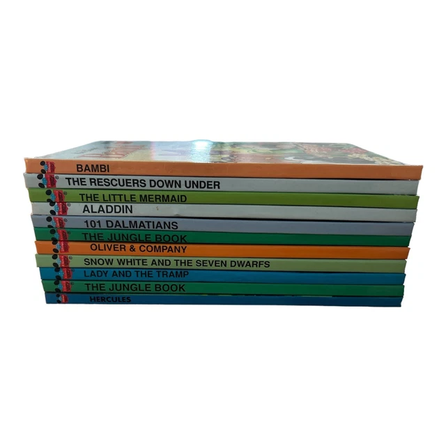 WALT DISNEY WONDERFUL World Of Reading Books Bundle x11 £9.95 - PicClick UK