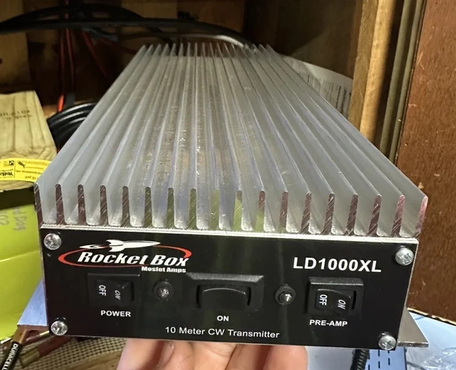 ROCKET BOX AMPLIFIER LD1000XL 1000 Watt Cb linear President Richard ...