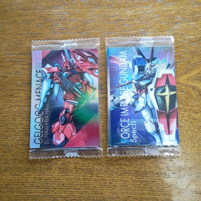 DRAGON BALL GUNDAM Seed Freedom Wafer Card Only Luna Maria Machine 2 ...