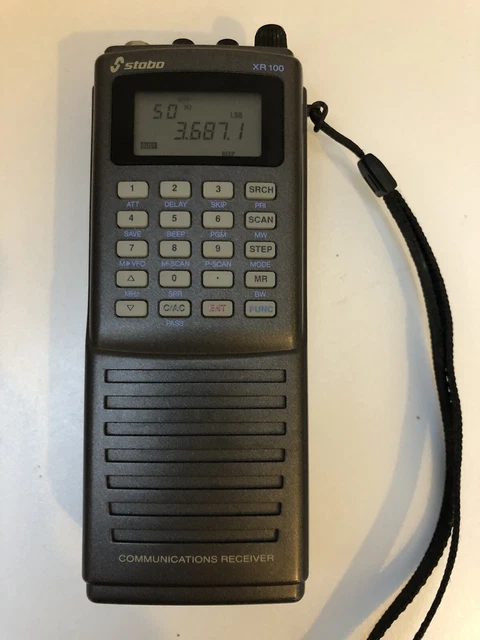 STABO XR100,RECEIVER,FUNKSCANNER,AMATEURFUNK,CB FUNK, KW, VHF,UHF,HF ...