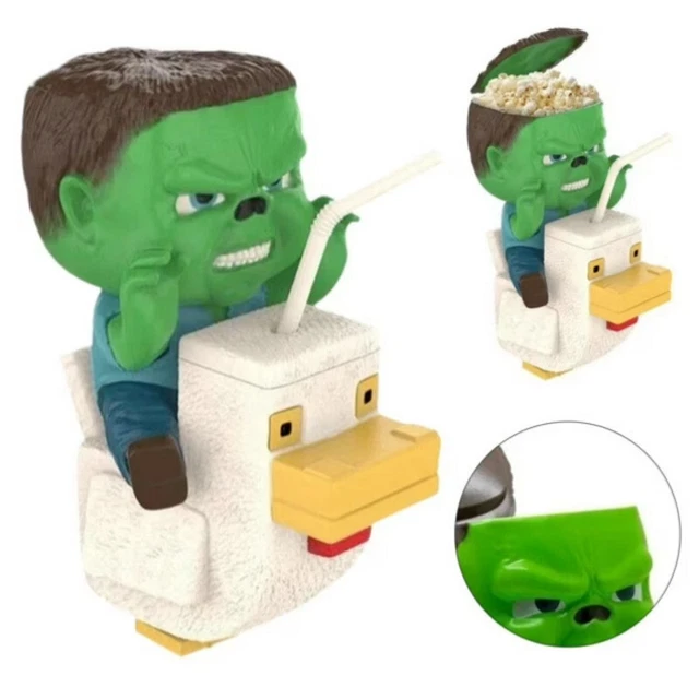 RESIN MINECRAFT MOVIE Combo Chicken Jockey Popcorn Bucket & Mug Combo ...