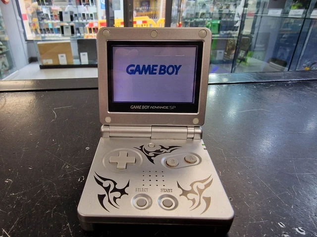 GAME BOY ADVANCE SP Tribal Edition Hand Held Console Model AGS-001 Fast ...
