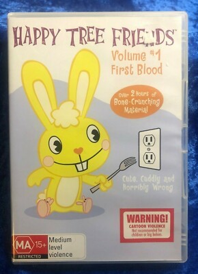 HAPPY TREE FRIENDS - First Blood : Vol 1 (DVD, 2004) (Box D202) EUR 10 ...