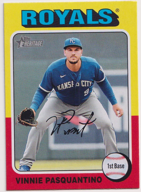 2024 TOPPS HERITAGE #365 Vinnie Pasquantino Kansas City Royals EUR 1,51 ...
