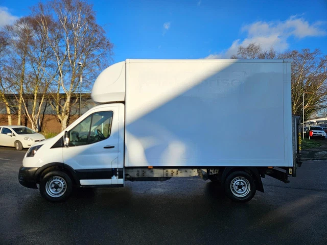2021 71 FORD Transit Luton 2.0 A/C EcoBlue 130ps Leader Chassis Damaged ...
