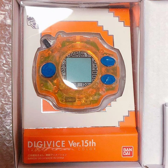 BANDAI DIGIMON DIGIVICE Ver. 15th Taichi Yagami Color (Orange) First ...