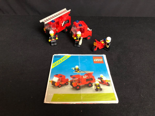 LEGO 6366 FIRE & Rescue Squad Fire Department City Town Classic from ...