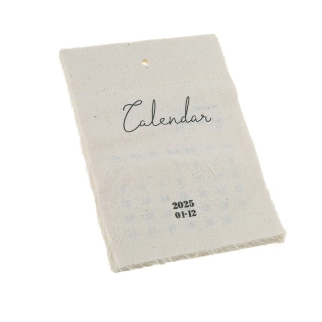 2025 CALENDAR 2025 Fabric Hanging Calendar Decoration 2025 Hanging ...