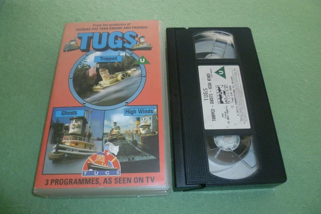 1989 TUGS VHS Video Tape - Trapped Ghosts High Winds - Retro Vintage ...