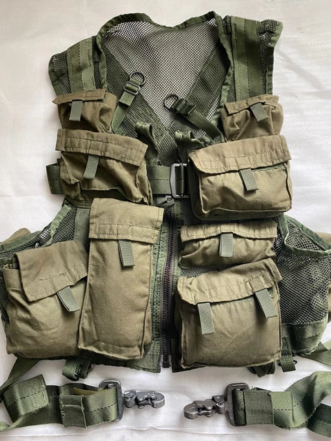 US ARMY OD green Nomex MILITARY SARIP SURVIVAL VEST Apache helicopter ...
