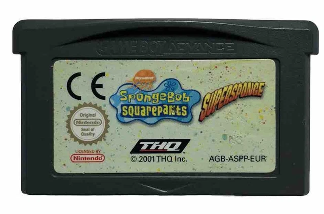 SPONGEBOB SQUAREPANTS: SUPERSPONGE (Nintendo Game Boy Advance, 2001 ...