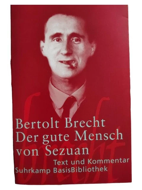 SUHRKAMP VERLAG THÉÂTRE Bertolt Brecht Homme Sezuan EUR 4,95 - PicClick FR