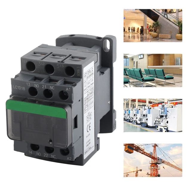 LC1D18 AC CONTACTOR 380V Low Voltage Industrial Electric AC Contactor ...