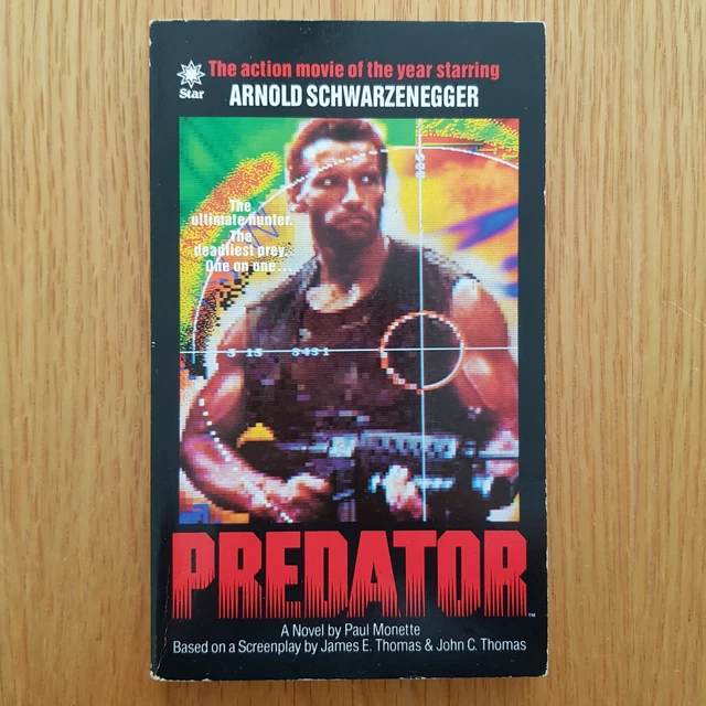 PREDATOR - VGC Star - Movie Tie-In Novelisation - Paul Monette £29.99 ...