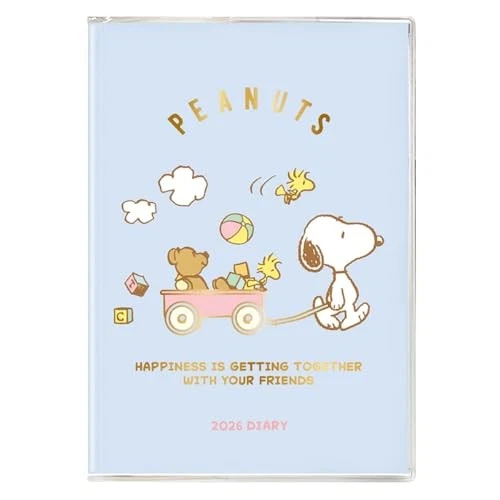 2026 PLANNER A6 Monthly Peanuts Diary/Toy £21.64 - PicClick UK
