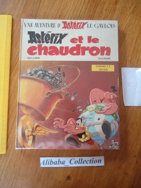 ASTERIX AND THE Cauldron 1969 First Edition 13 Goscinny Uderzo Obelix C ...