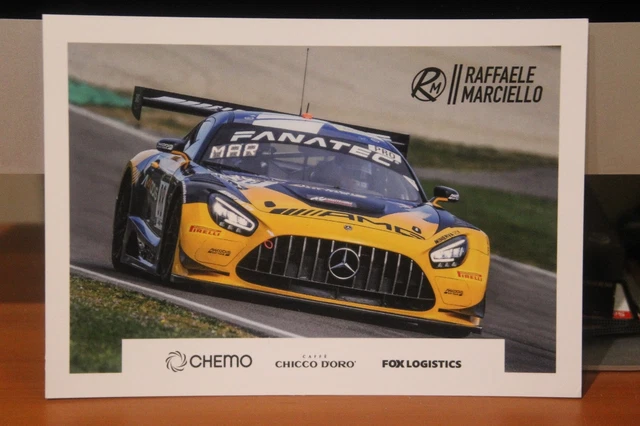 RAFFAELE MARCIELLO #88 Akkodias Racing Mercedes GT3 Driver Card $5.00 ...