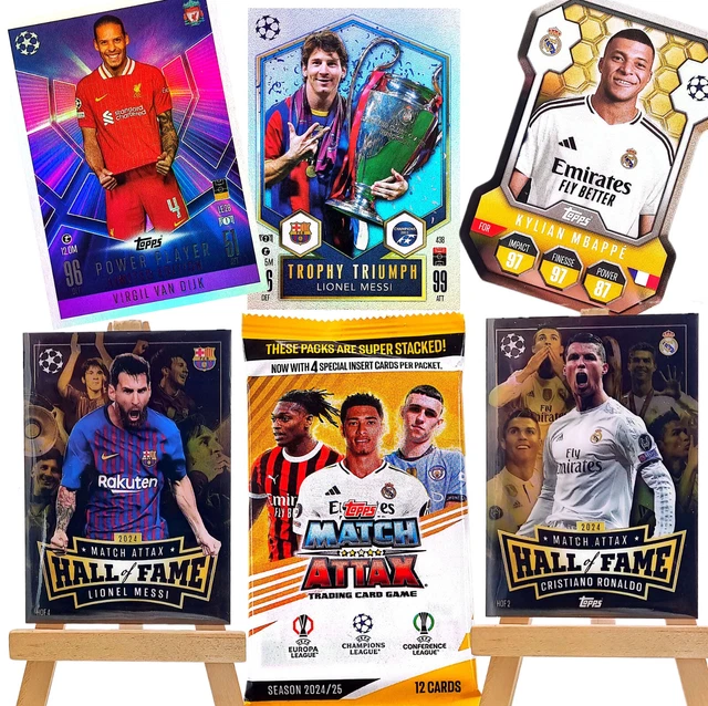 2025 Match Attax Base Set #208-441 Topps Match Attax 2024/25 Trading ...