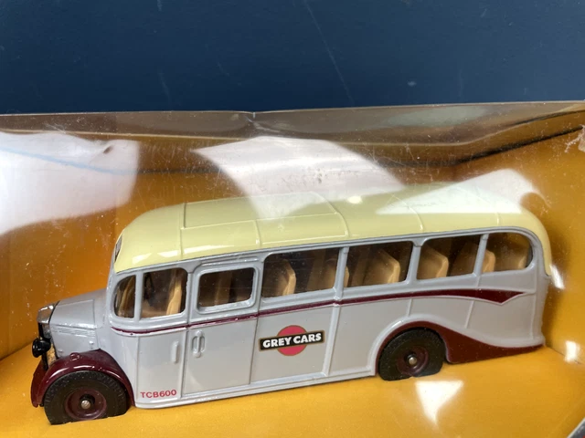 1986 CORGI CLASSICS - Bedford Type Ob Coach C949/4 Grey Cars - Boxed ...