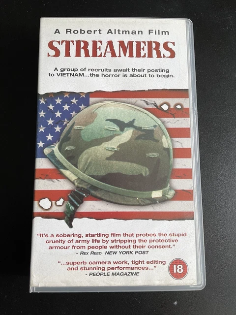 STREAMERS (VHS) 1983 Matthew Modine, Robert Altman Very Rare Movie £6. ...