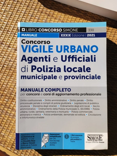 CONCORSO VIGILE URBANO - Agenti e Ufficiali di Polizia locale ...