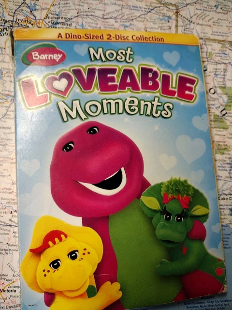 BARNEY DVD MOST Loved Moments 2 DVD Set Fairy Tale Dragon Princess Red Rocking $46.50 - PicClick CA