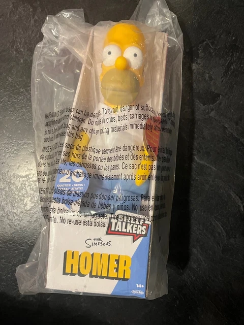 THE SIMPSONS - Homer Shelf Talker Toy - Brand New & Sealed, Jakks ...